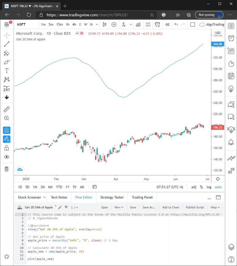 Pine Script Tradingview A Step By Step Guide Algotrading101 Blog
